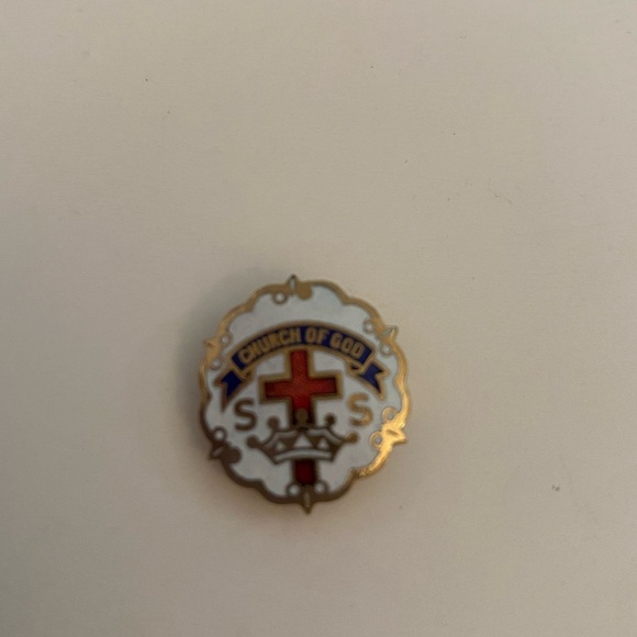 Accessories | Vintage Church Of God Enamel Pin | Poshmark